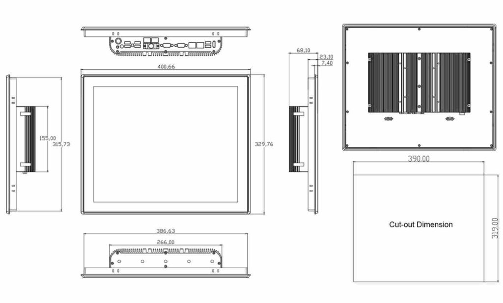 Industrial Panel PC with Quick Deployment
